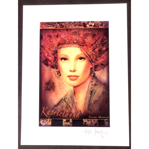 Park West | Art | Kapricianna Csaba Markus Lithograph Spot Varnish 2x9 ...